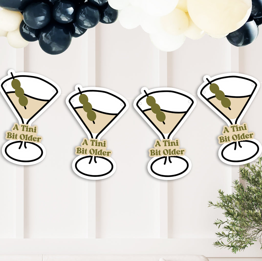 A Tini Bit Older Banner, A Tini Bit Older Birthday Party Theme Banner ...