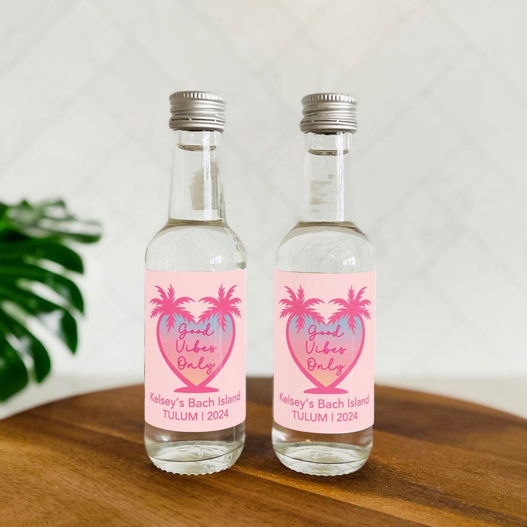 Bach Island Mini Shot Labels – Chicfetti