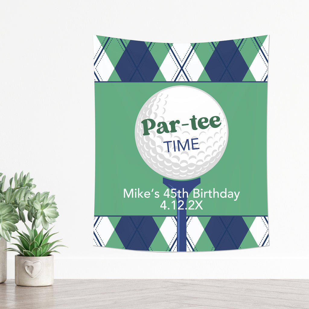 Par-tee Golf Personalized Backdrop – Chicfetti